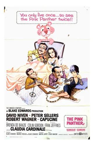 Dvd The Pink Panther La Pantera Rosa 1963 Mercadolibre