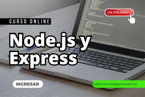 curso node js y express 2025 ⚡ cursos gratis