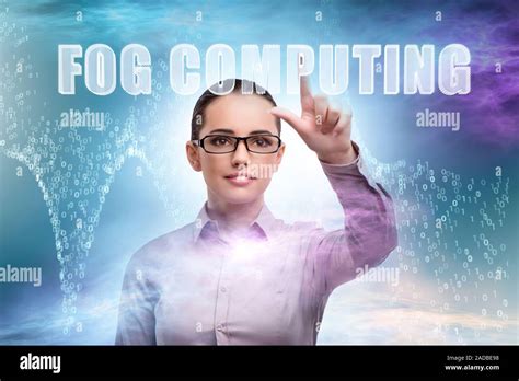 Concept Of Cloud Edge And Fog Computing Stock Photo Alamy