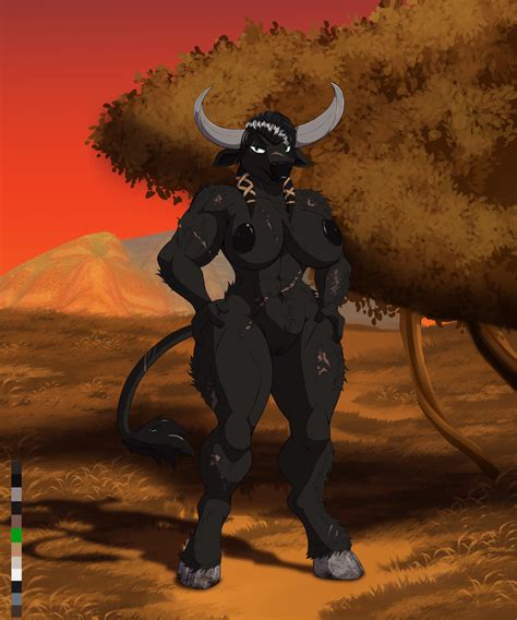 Rule 34 Abs Anthro Areola Big Breasts Big Horn Black Areola Black