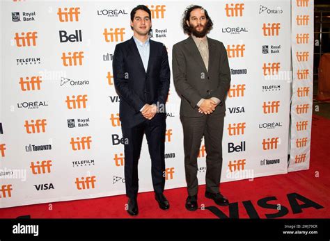Directors Benny Safdie Left And Josh Safdie Attend A Premiere For