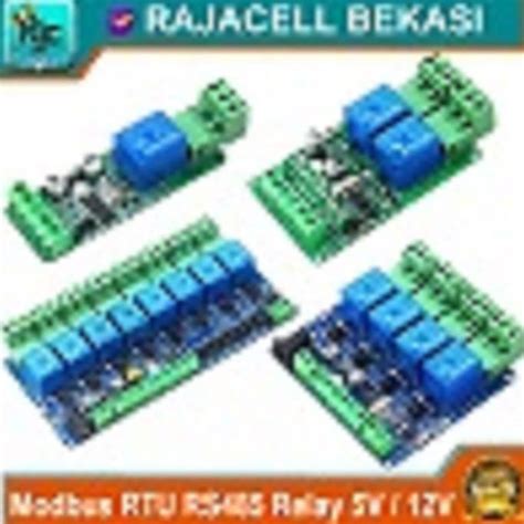 Jual ORIGINAL Modbus RTU RS485 Relay Module 5V 12V 1 2 4 8 Channel TTL Communication Shopee