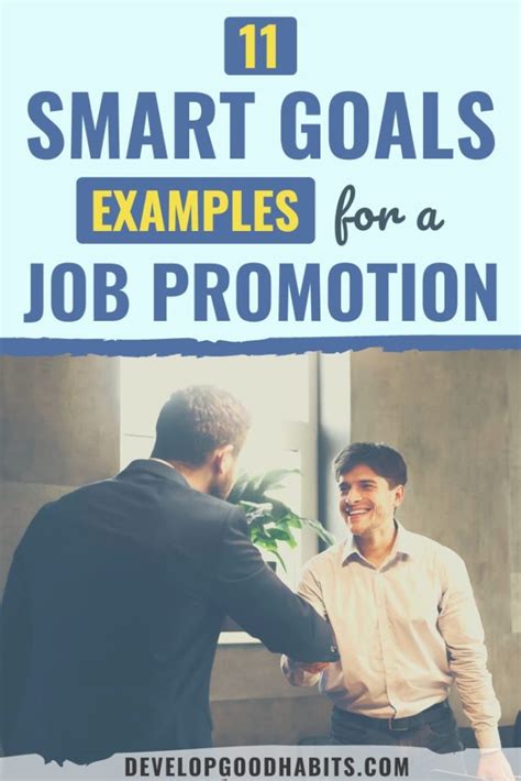 11 Smart Goals Examples For A Job Promotion In 2024 Develop Good Habits