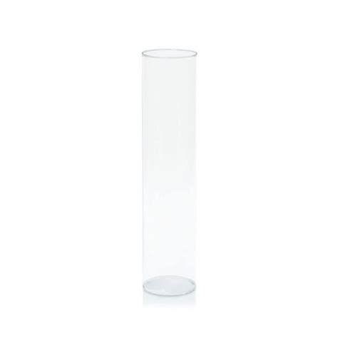 Clear Glass Candle Sleeve 60cm Hire Perth And Margaret River — Euphoric Hire