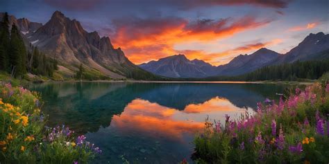 Artstation 4 Images Alpine Serenity At Dawn Artworks