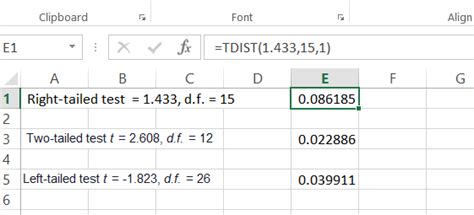 [solved] find the p value using excel not appendix d round your