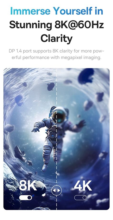 Кабель Baseus High Definition Series Type C To Dp 8k Adapter купить в Минске