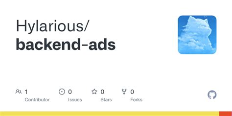 GitHub Hylarious Backend Ads
