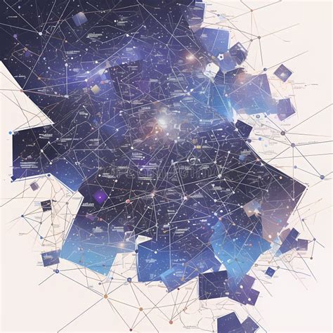 Visualizing Market Trends A Complex Web Of Data Stock Illustration Illustration Of