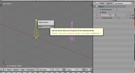 Blender 2 76 Keep Offset Isn T In Ctrl P I Am In Edit Mode Animation And Rigging Blender