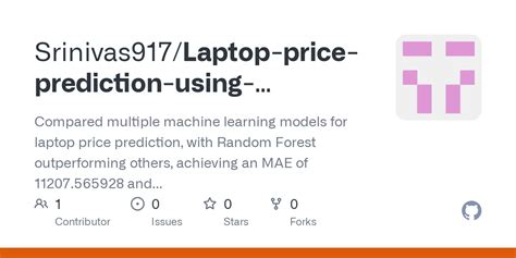 Github Srinivas917laptop Price Prediction Using Machine Learning