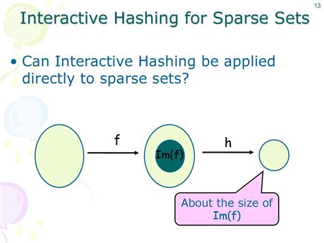 a new interactive hashing theorem ppt download
