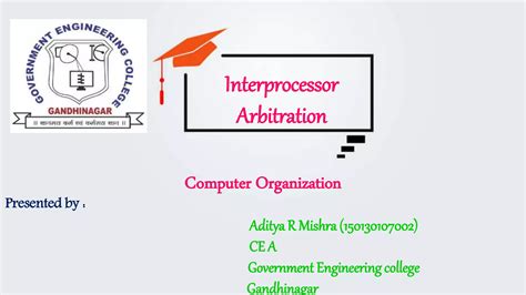 Interprocessor Arbitration Pptx Computing Technology And Computing