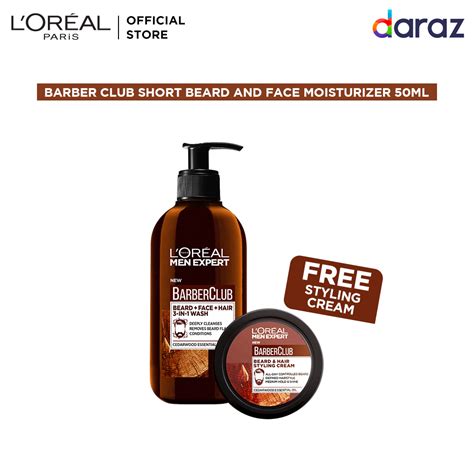 Loreal Paris Men Expert Barber Club Beard Face And Hair Wash 200ml