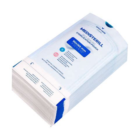 Пликове за стерилизация 90х165мм 50 бр Manicure Zone