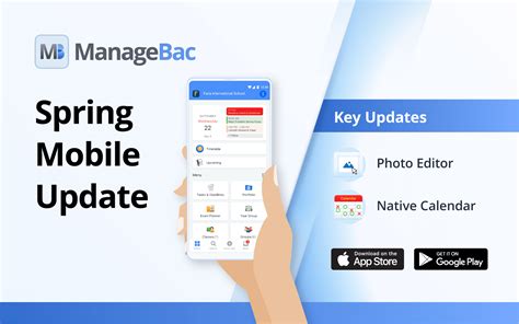Spring Mobile Update Managebac