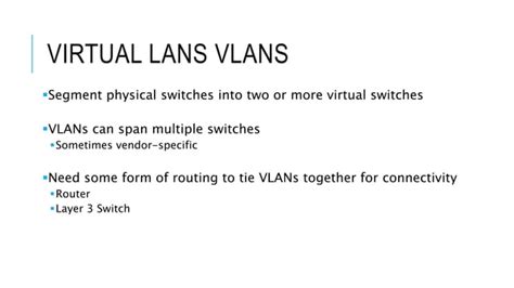 Securing The Virtual Lans Vlans Fundamentals PPT