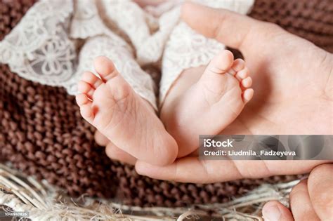 아버지 손에 발 아기 남성 손 근접 촬영에 작은 신생아의 피트 아버지와 그의 자녀 행복 한 가족 개념입니다 가족의 아름 다운 개념 이미지 가족에 대한 스톡 사진 및 기타
