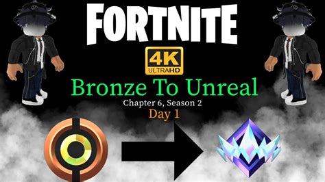 Fortnite C6 S2 Bronze To Unreal Ranked Solo Zb Gameplay Day 1 4k