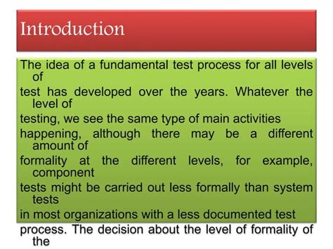 Fundamentaltestprocess Windirohmaheny11453205427 Kelase Ppt