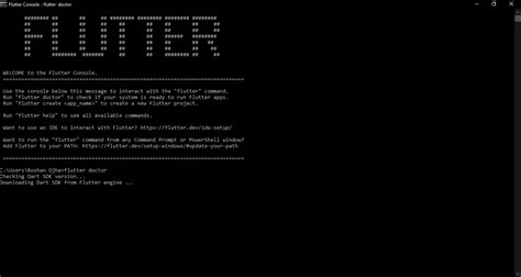 Stuck At Downloading Dart SDK From Flutter Engine Stack Overflow