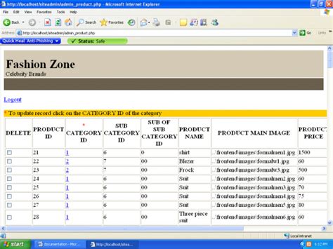 Online Garment Shopping Store Project In PHP With Source Code And Report Download Kashipara