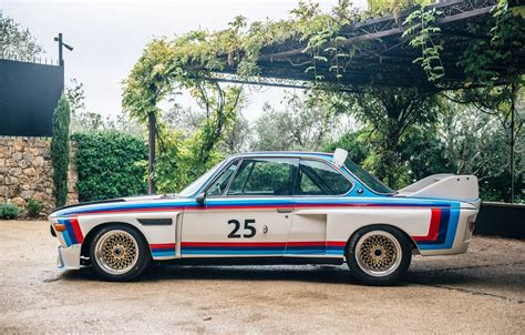 Wallpaper Car Bmw 1973 Side View Bmw 30 Csl E9 For Mobile And