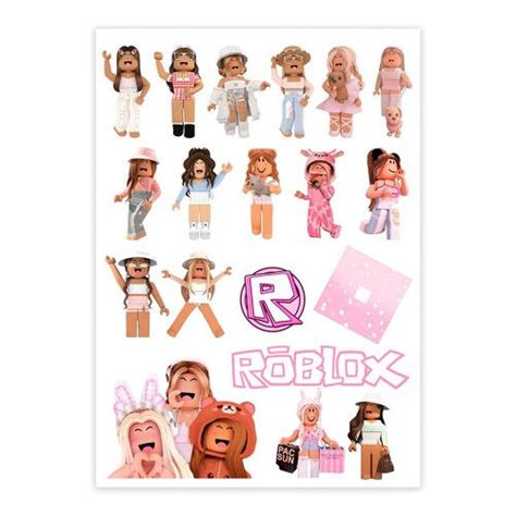Вафельная картинка Roblox Девочки купить Beze Киев Харьков Днепр In 2024 Roblox