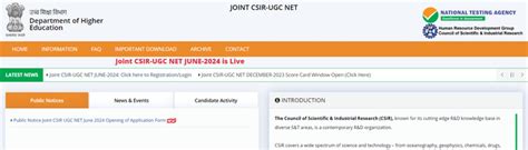 Csir Net June 2024 Application Extended
