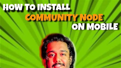 Installing Grass Community Node On Mobile Youtube