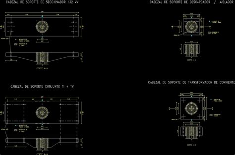 Transformer Station 132kv DWG Block For AutoCAD Designs CAD