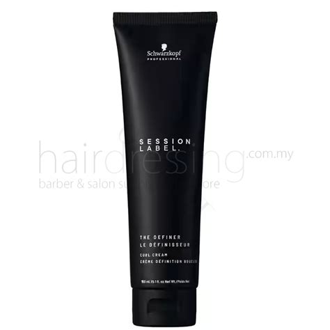 Schwarzkopf Session Label The Definer Curl Cream 150ml Headgame Barbergear