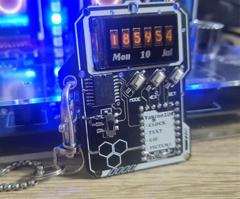 Neck Watch Pico Zero Cyberpunk 6 Steps Instructables