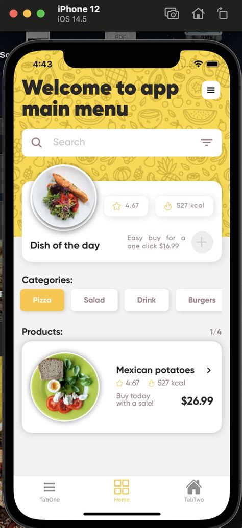 Abid Ali On Linkedin React Native Food App Practice