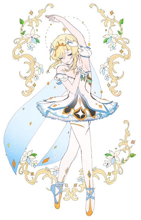 Lumine Genshin Impact Drawn By Dal Gi Danbooru