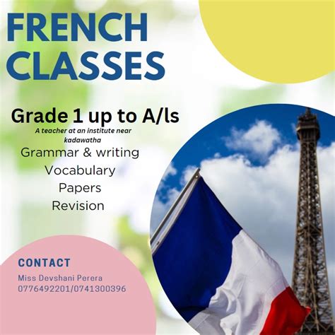 French Classes French Languages Gampaha
