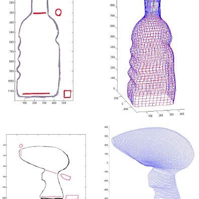 Wire Frame Models Obtained Using The Profile Driven Sketching Interface Download Scientific