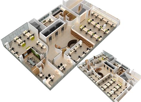 Office Designplanta Tipo Edificio De Oficinas 평면도 인테리어 레이아웃