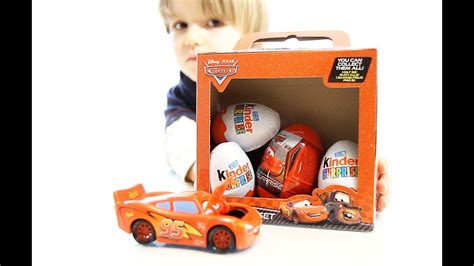 Disney Pixar Cars Cool T Set With A Great Surprise Egg And 3 Pack Of