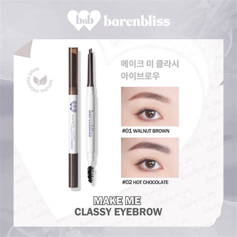 Jual Bnb Barenbliss Make Me Classy Eyebrow 016g Shopee Indonesia