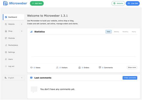Deploy Microweber Through The Linode Marketplace Linode Docs