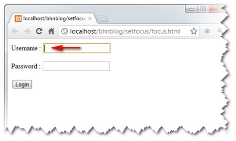 Membuat Set Focus Form Html Fakhri Media