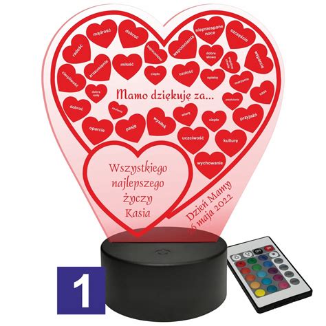 Купить Подарок ко Дню матери Статуэтка светодиодная лампа пульт дистанционного управления