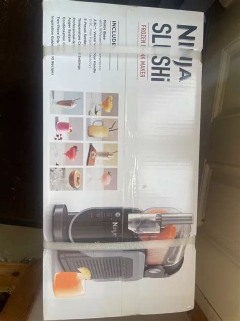 Ninja Slushi Frozen Drinks Maker Fs301uk Slushy Slush Machine New Sealed £312 72 Picclick Uk