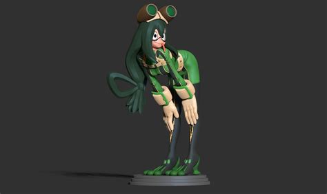 Tsuyu Asui 3d Model 3d Printable Cgtrader