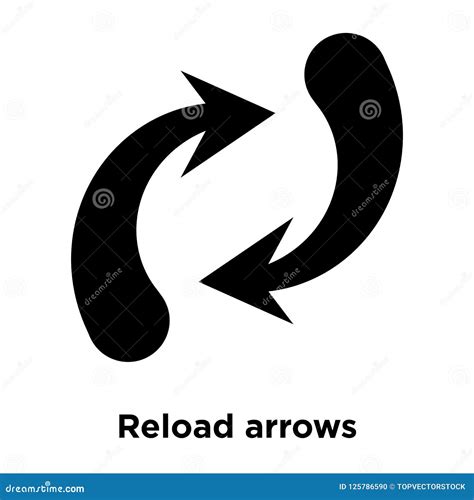 Reload Arrows Circle Arrow Connect Or Recycle Digital Icons Connection Restart Symbols