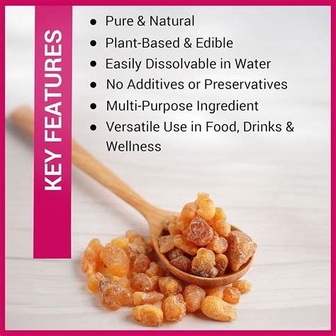 Gum Arabic Xprs Nutra Powder Premium Acacia Gum Powder 8 Ounce Food