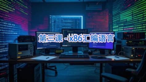 第三课 X86汇编语言 Youtube