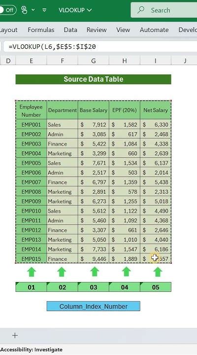 Vlookup Return Multiple Columns Time Saving Excel Tricks Youtube