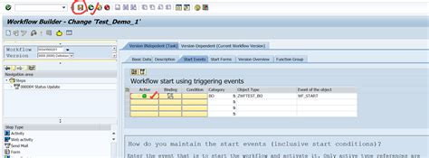 Triggering Wok Flow With Business Object Event Sapcodes